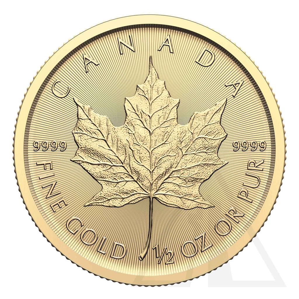 1/2 Oz Gold Maple Leaf Coin - 2025