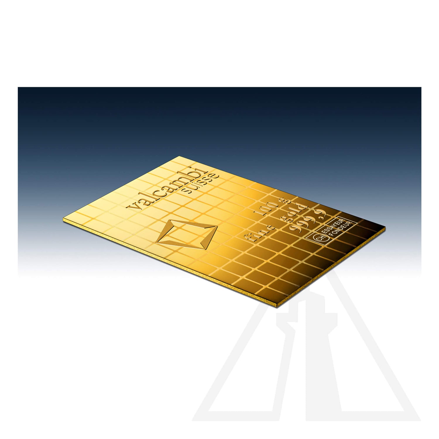 100 gram (100 x 1g) Valcambi Gold CombiBar